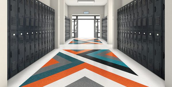 Vinyl Composition Tile - Biru Indonesia